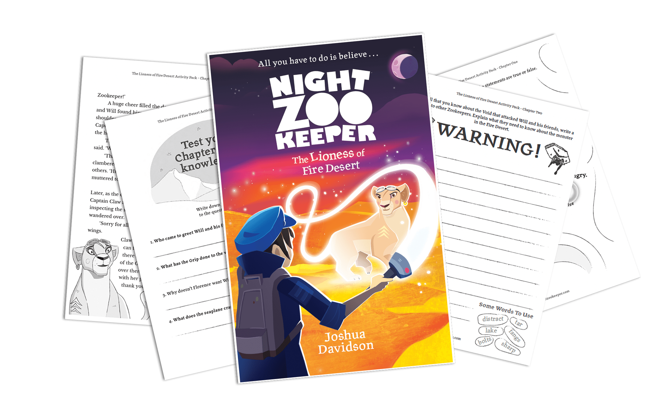 Book 2 Complete Activity Pack | Night Zookeeper