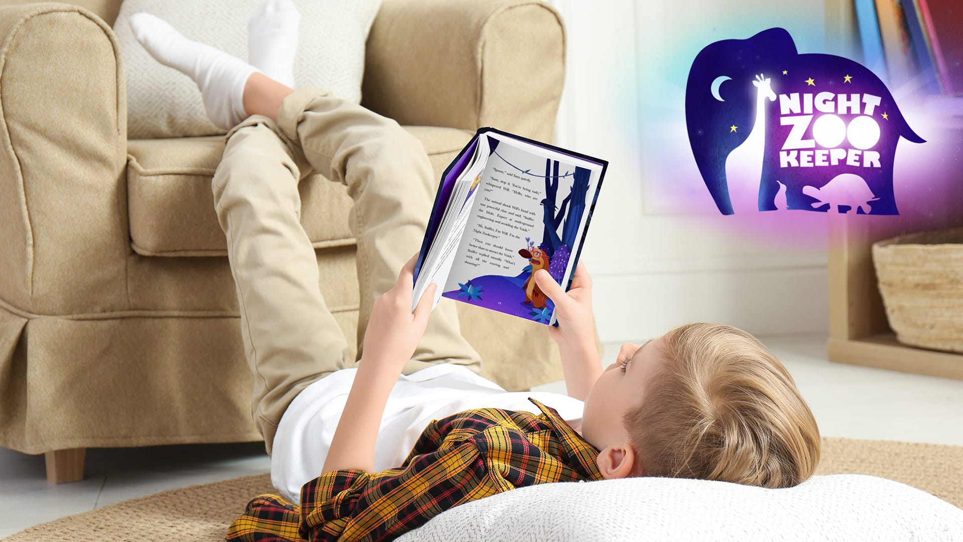 Night Zookeeper Launch A Personalized Book Where Kids Can Draw The Hero ...