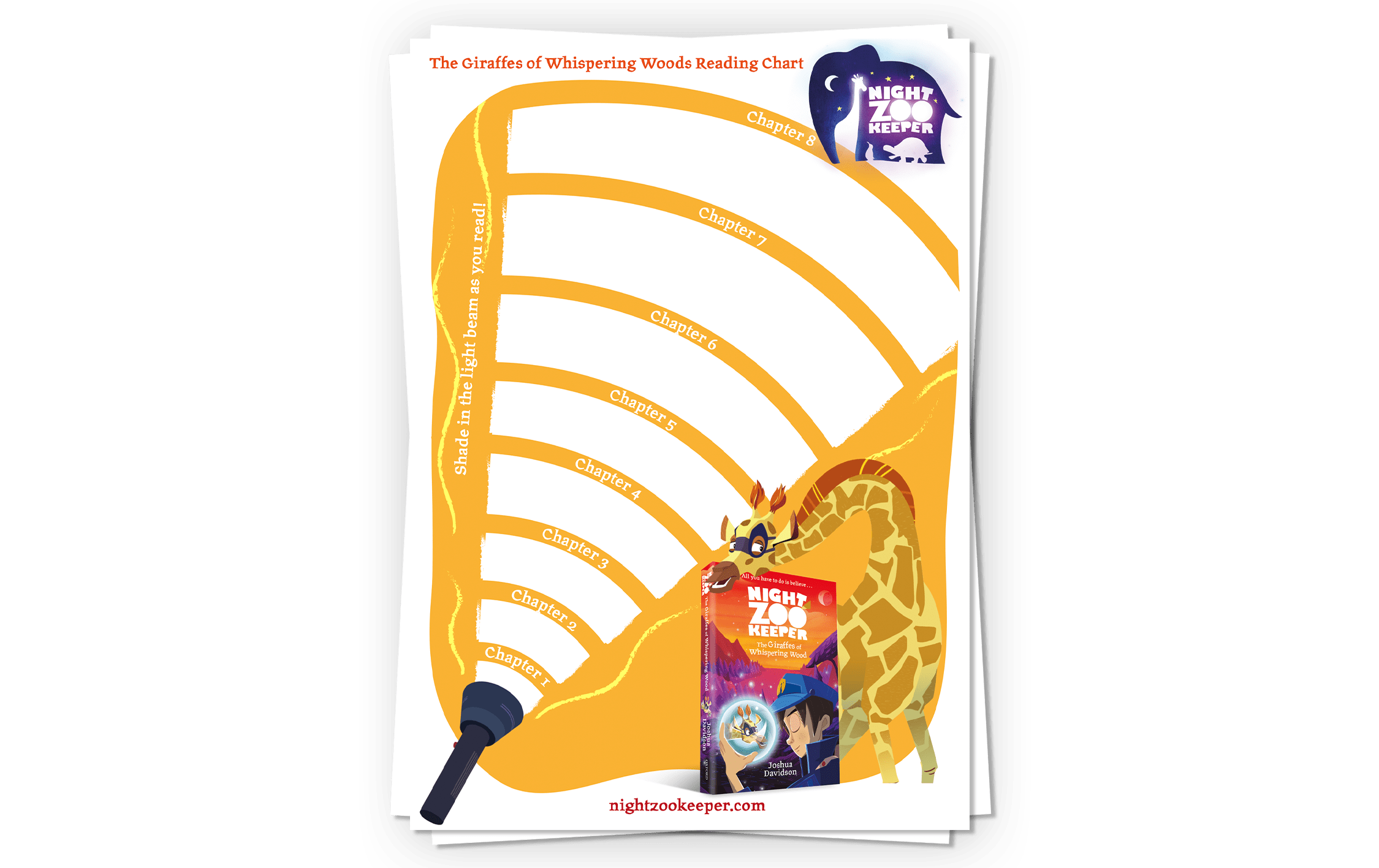 Book 1: Reading Chart | Night Zookeeper