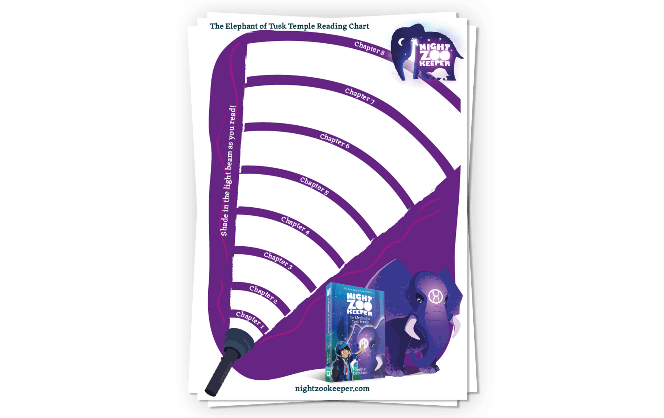 Book 4: Reading Chart | Night Zookeeper