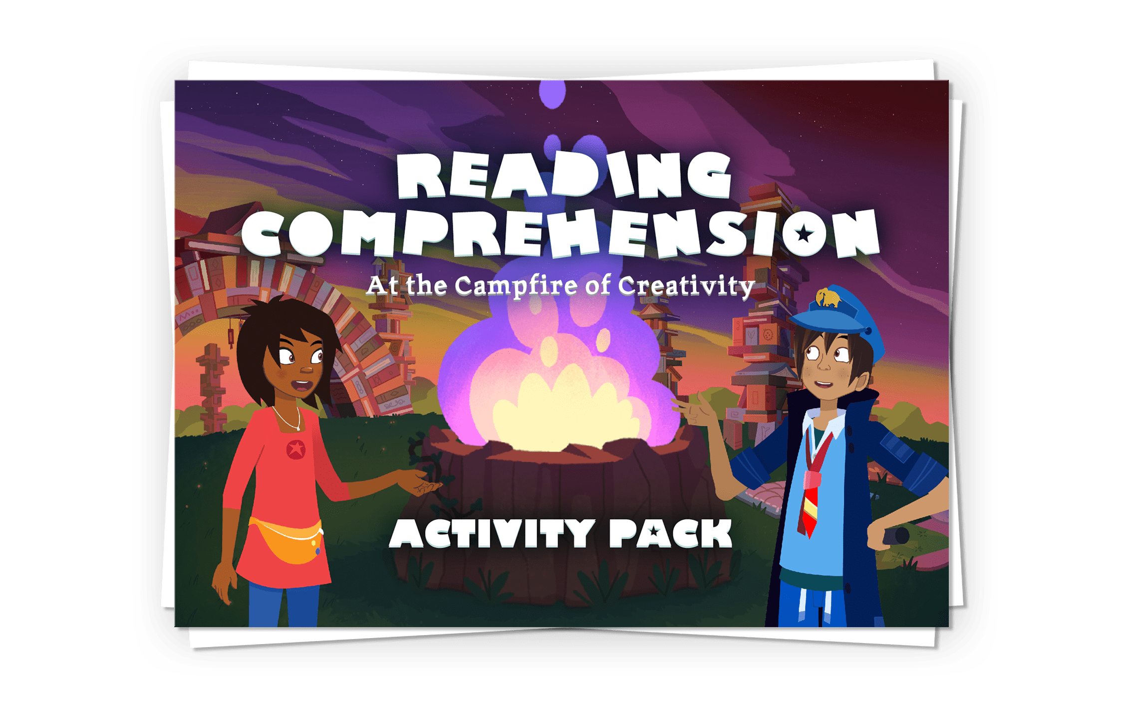 Reading Comprehension at the Campfire of Creativity | Night Zookeeper