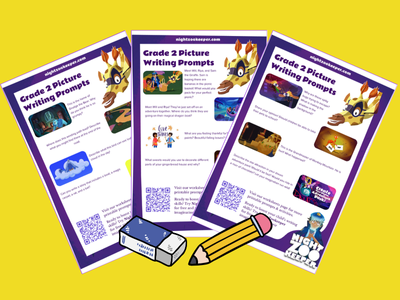 Grade 2 Picture Writing Prompts | Night Zookeeper